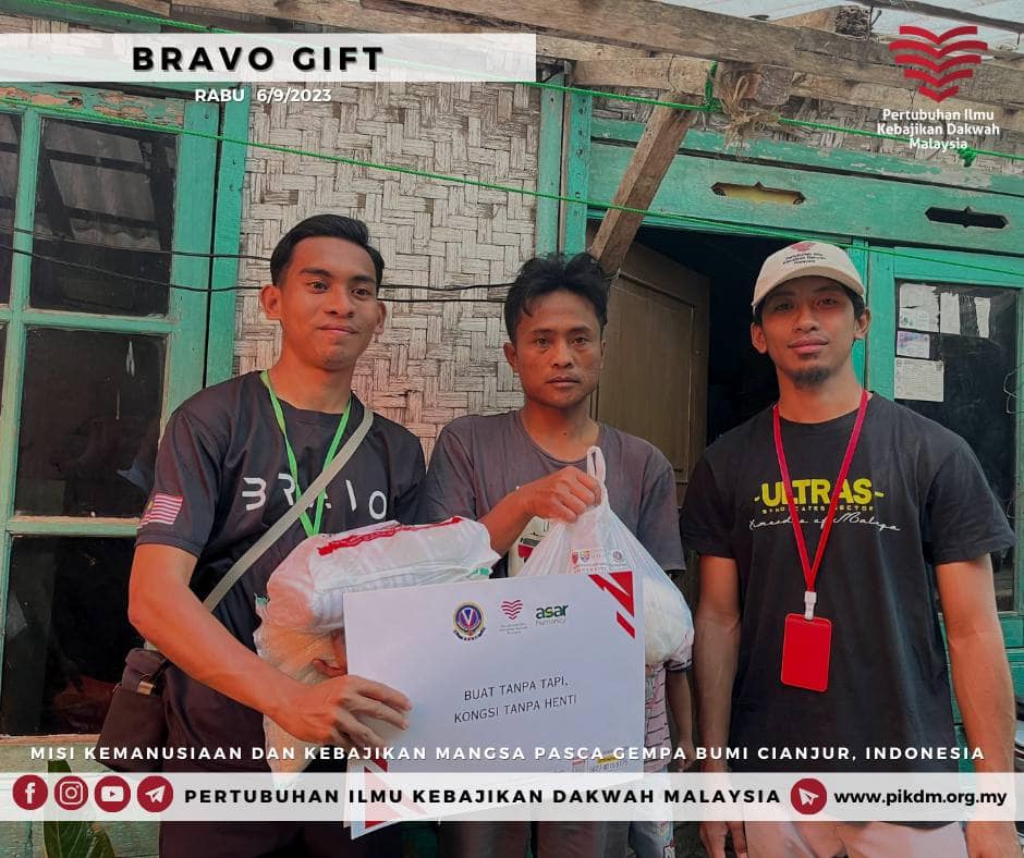 Sebanyak 100 Agihan Pek Makanan Yang Dinamakan Sebagai ‘Bravo Gift’ Ini ...