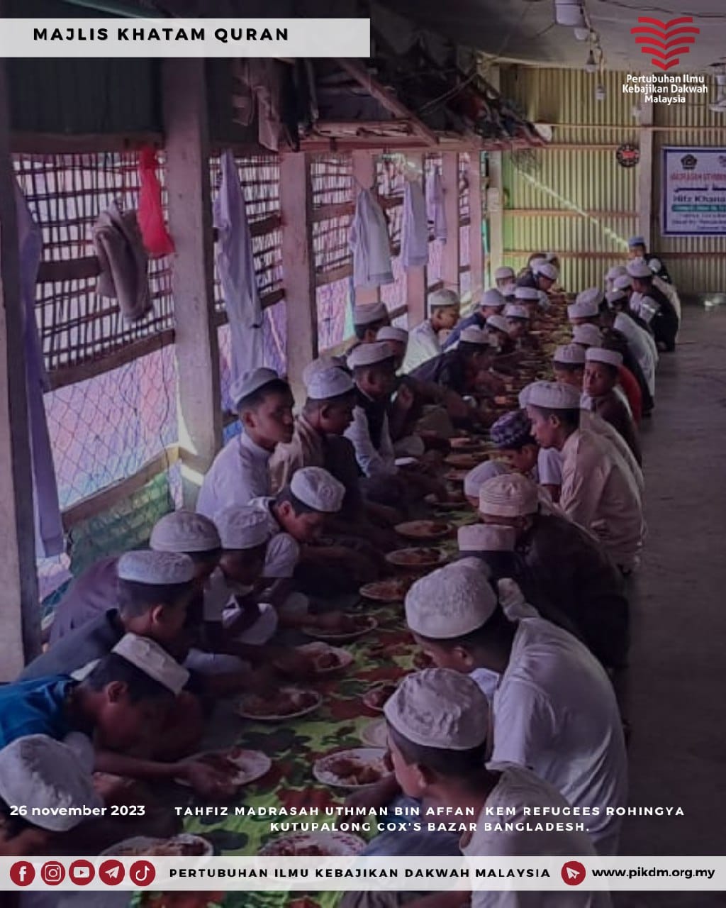 Majlis Khatam Quran 17 Pelajar Tahfiz Madrasah Uthman bin Affan Kem ...