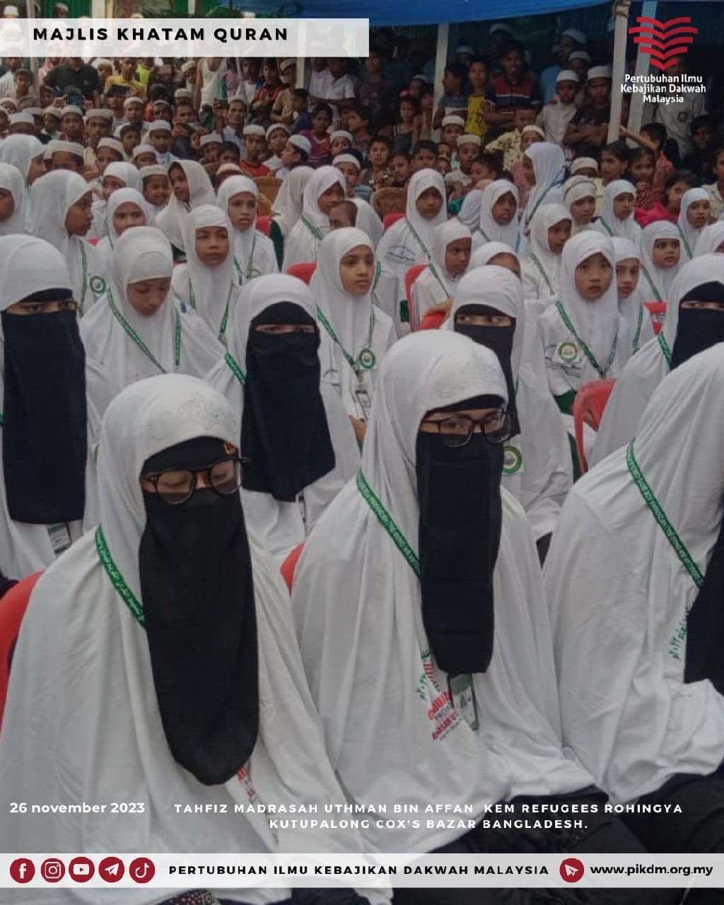 Majlis Khatam Quran 17 Pelajar Tahfiz Madrasah Uthman bin Affan Kem ...