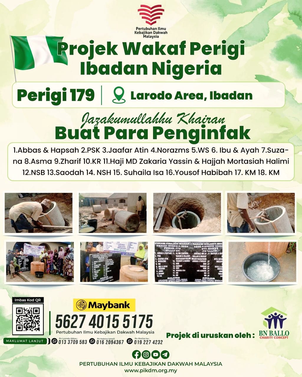 PIKDM Projek Perigi Nigeria 2024 – Pertubuhan Ilmu Kebajikan Dakwah ...