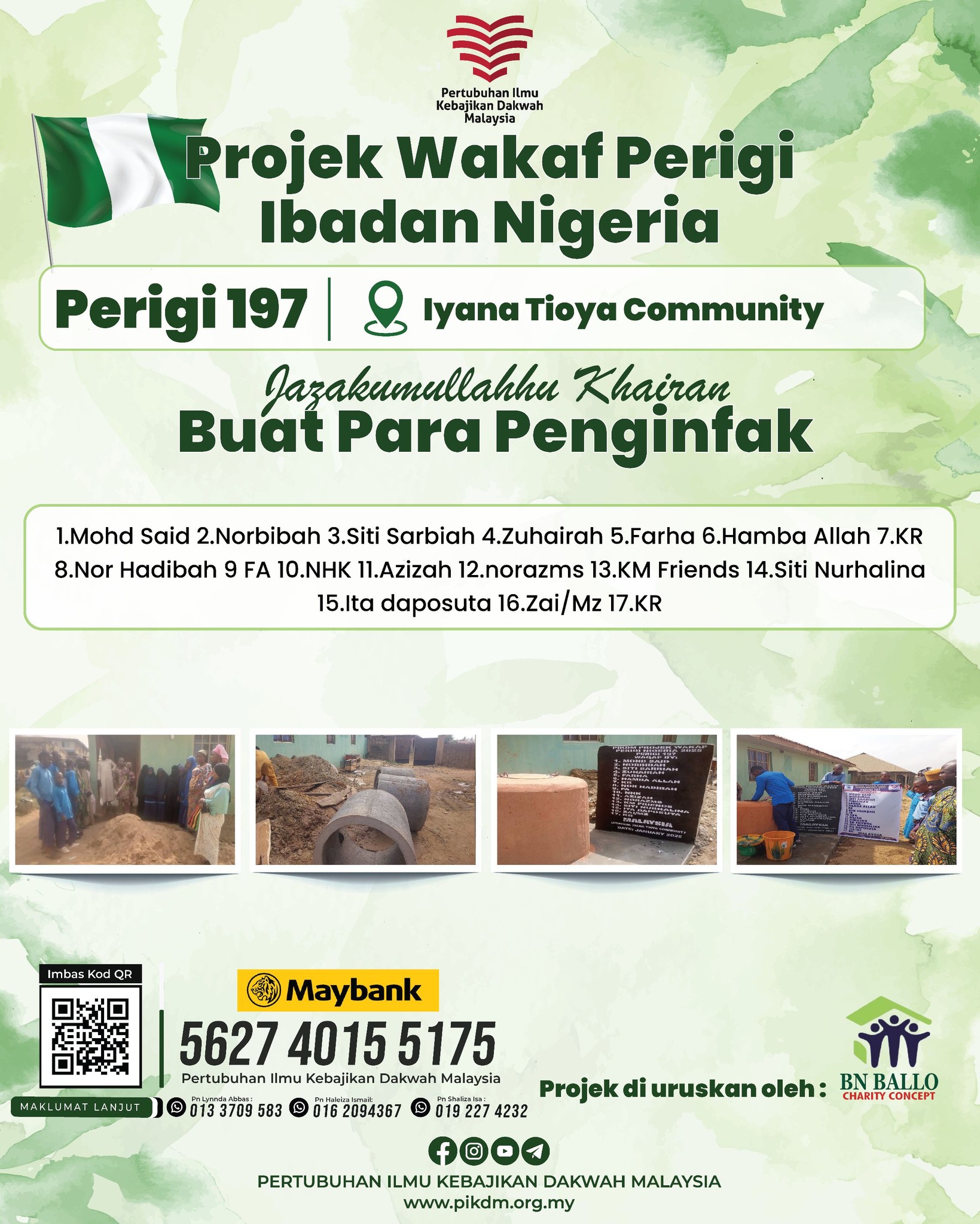 PIKDM Projek Perigi Nigeria 2025 – Pertubuhan Ilmu Kebajikan Dakwah ...